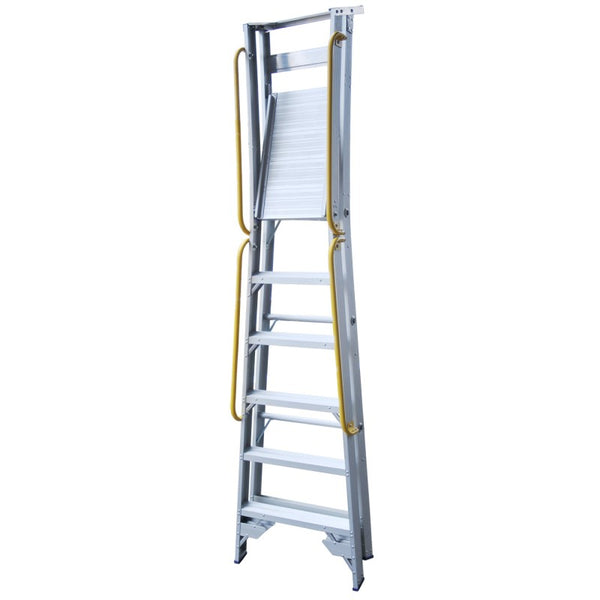 Indalex Side Hand Rails For Pro-Series Platform Ladders – Access World